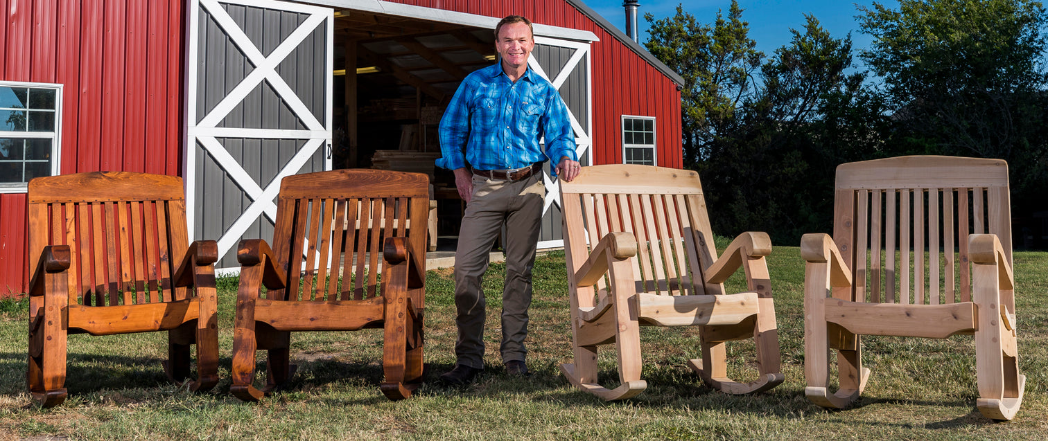 Rockerman of Texas | Handmade Rockers | Hand-crafted Texas Furniture